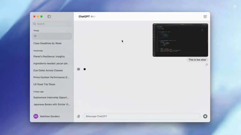 แอพ ChatGPT ของ OpenAI พร้อมให้ใช้งานบน Mac อย่างเป็นทางการ