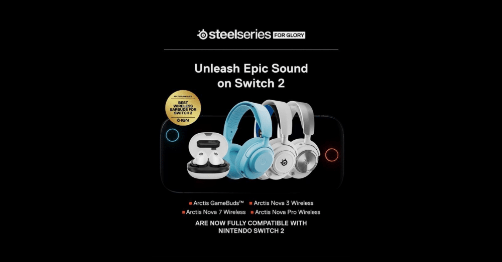 SteelSeries พร้อมแล้วสำหรับ Nintendo Switch 2 มอบประสบการณ์เสียงที่ ...