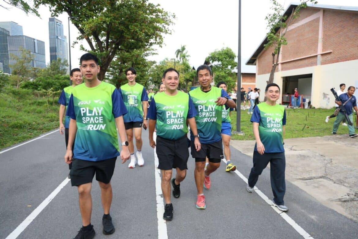 GULF x AIS Playspace Run ส่งมอบแลนด์มาร์กใหม่สวนเบญจกิติ