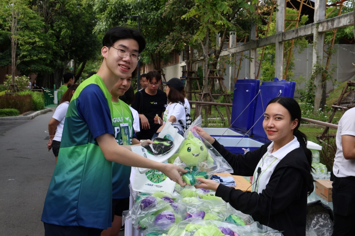 GULF x AIS Playspace Run ส่งมอบแลนด์มาร์กใหม่สวนเบญจกิติ